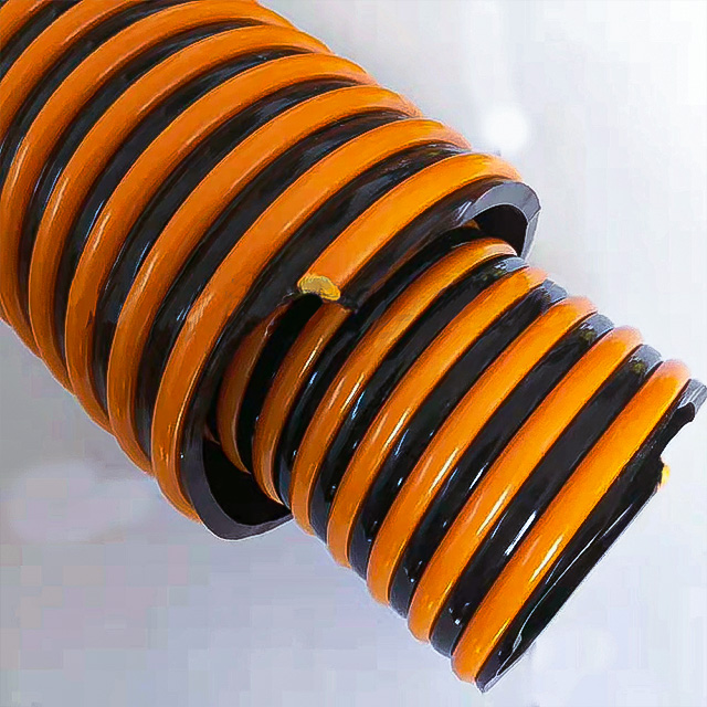 Corrugated PVC Suction Hose flexible 2" 3" 4" 5" 6" 8" 10" 12" - Buy ...